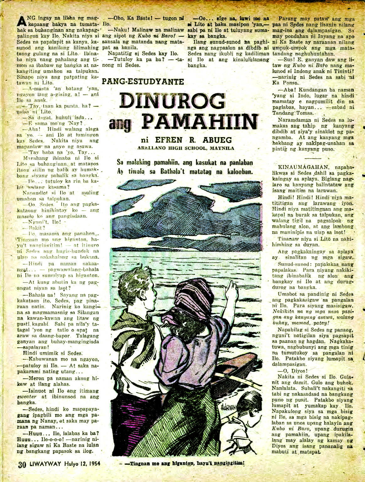 Ang “Ina” sa Aking mga Akda – Liwayway