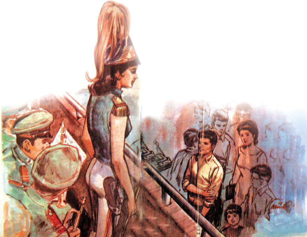 NAGTANAN NG ISANG MAJORETTE – Liwayway